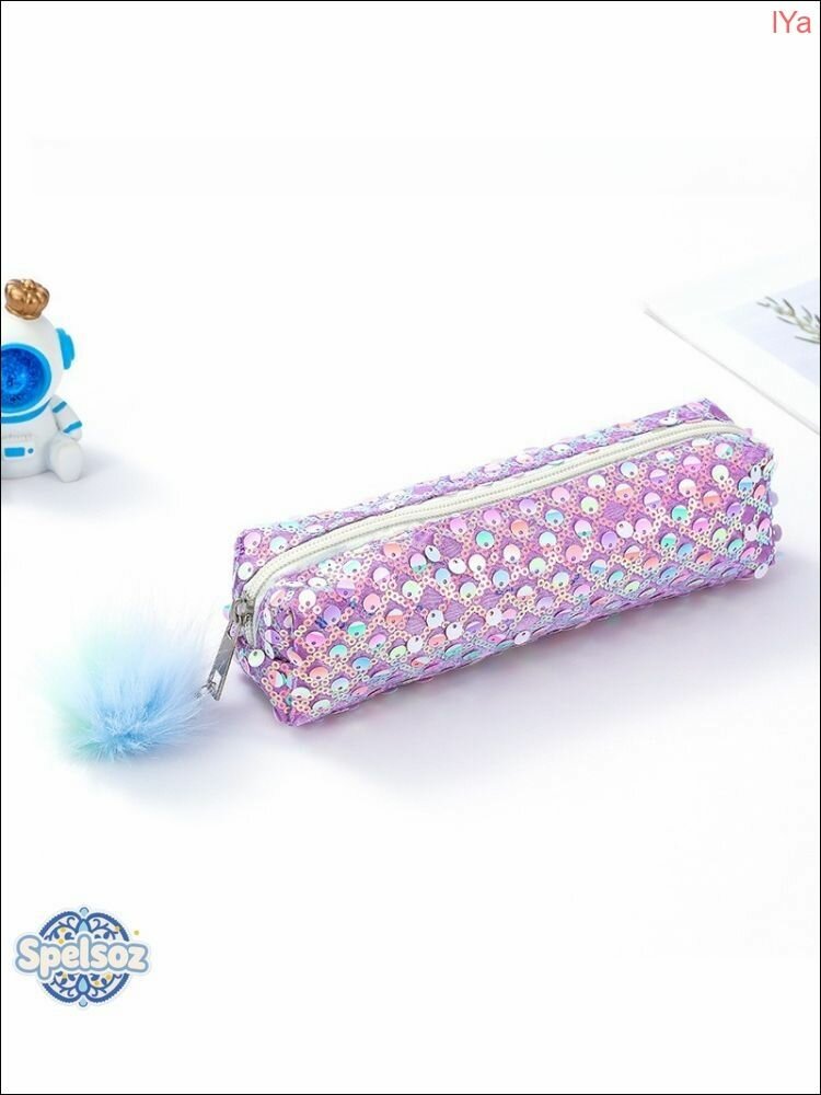 Пенал, который блестит, как русалочий хвост