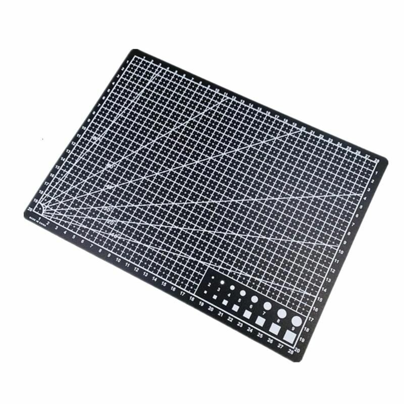Двусторонний коврик для резки, Черный - A4