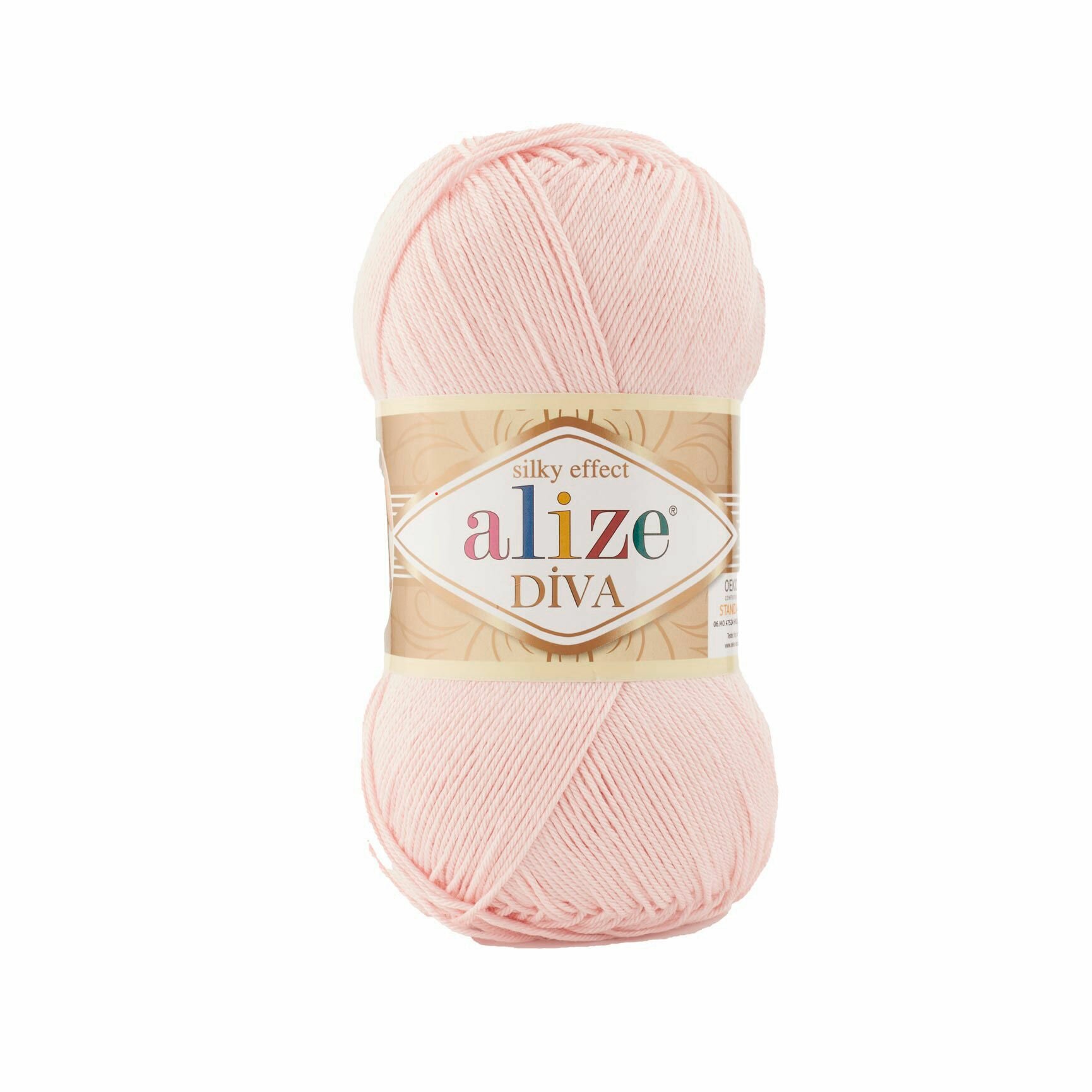 Пряжа Alize Diva 161 (5 мотков по 100г/350м) чайная роза