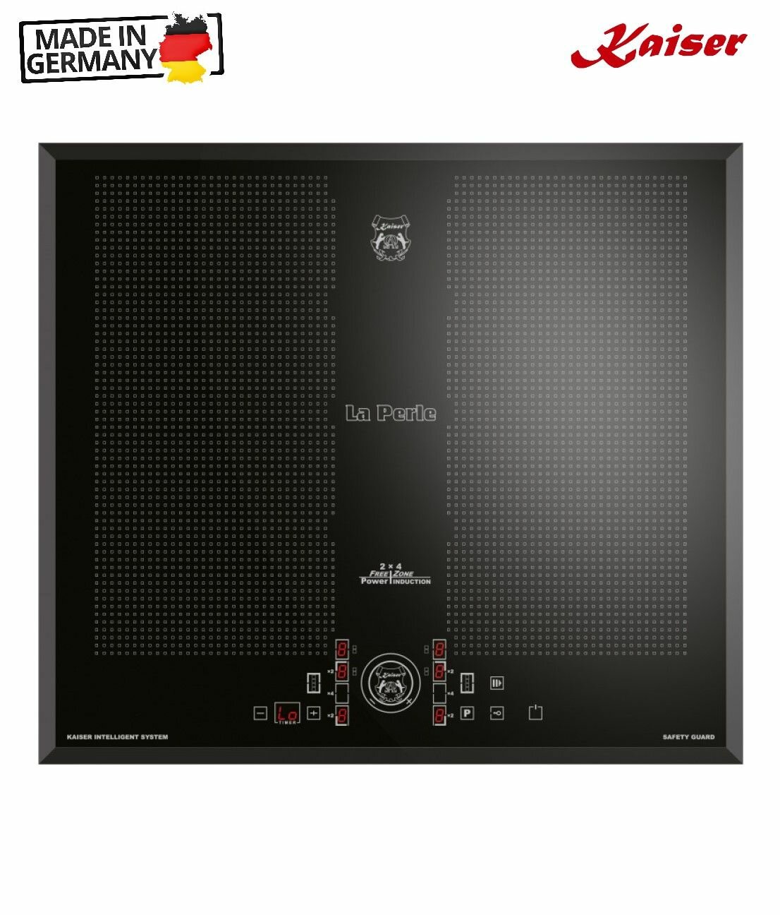 Индукционная варочная панель 58х52 см Kaiser La Perle KCT 67 FI черная