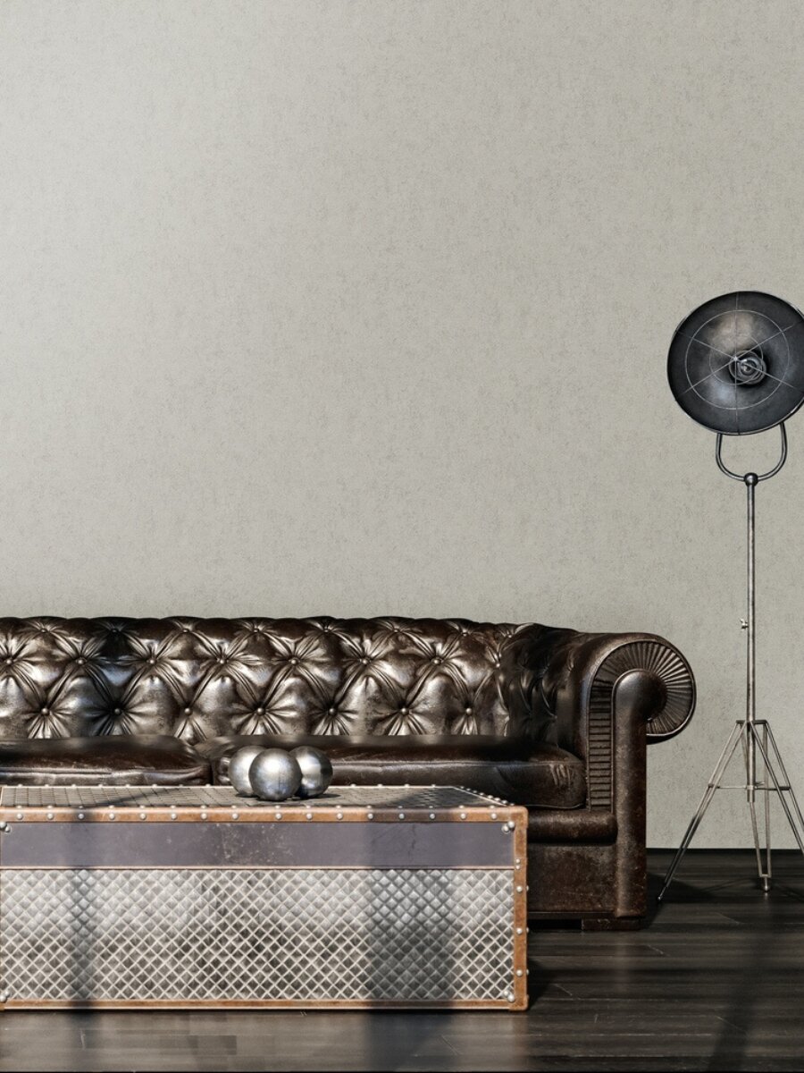 Обои AS Creation El Palacio+Attico 1.06 x 10.05 38929-5 на флизелиновой основе метровые, цвет белый, моющиеся, рисунок однотонные