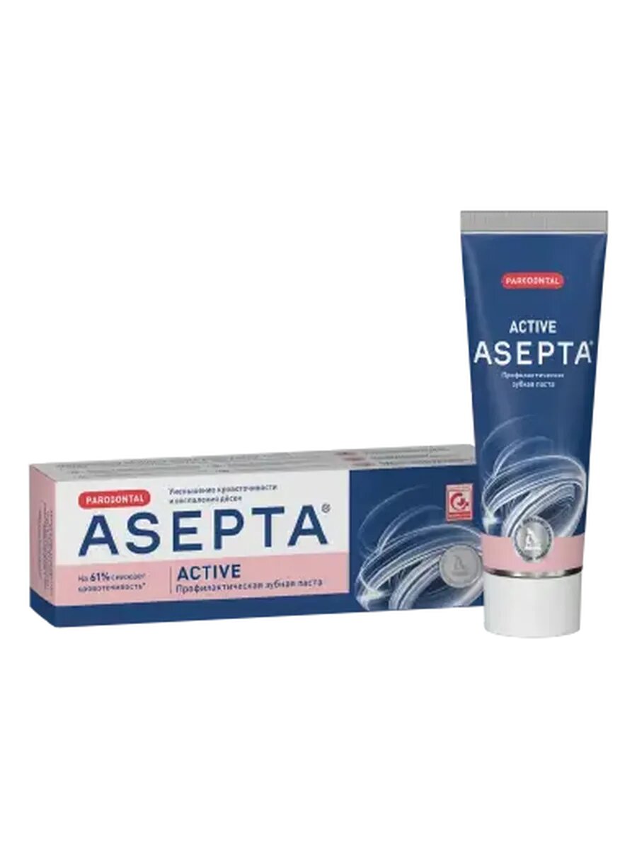 Асепта Зубная паста Лечебно-профилактическая 75мл
