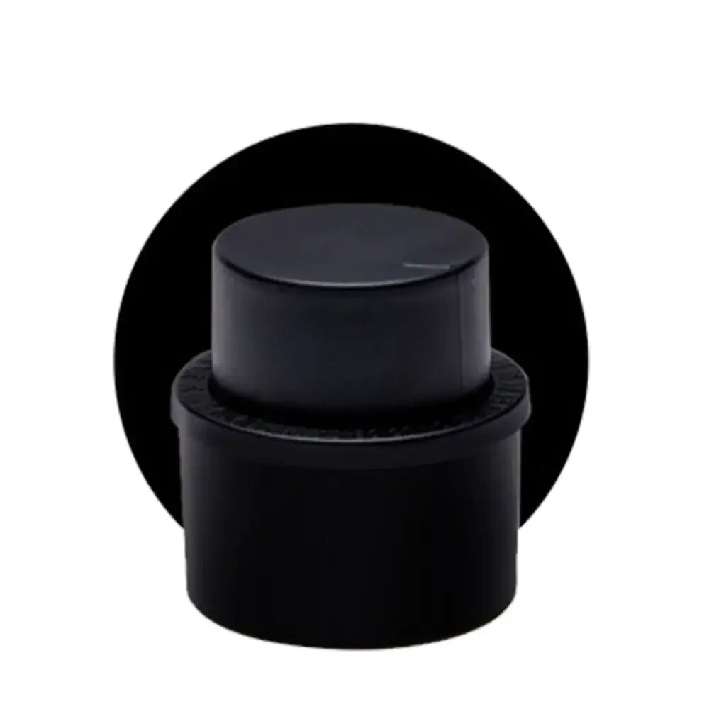 Надувная пробка для газировки, фиолетовая Черный, black