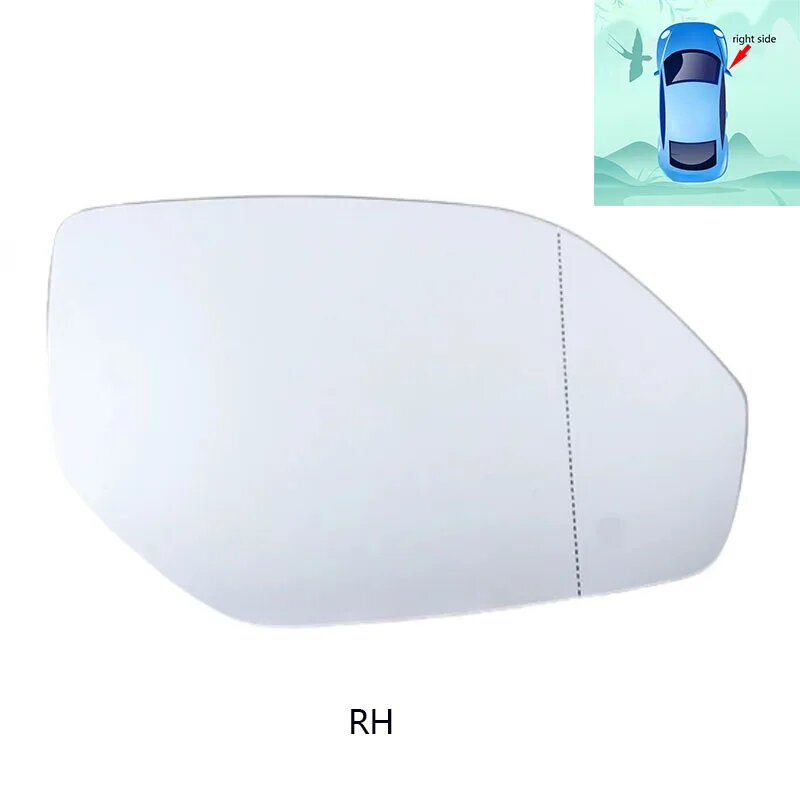 Для VW Teramont 2017 ~ 2024 автоматическое левое и правое с подогревом, Heated Glass Right