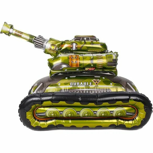 Воздушный шар из фольги. Ходячая фигура, Танк (28'/70 см, CHN)