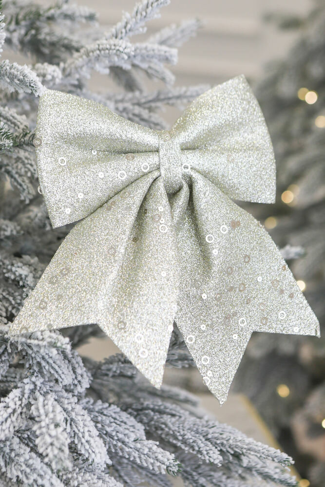 Бант для декорирования мерцающий золотой, 20х24 см, Edelman 1082500