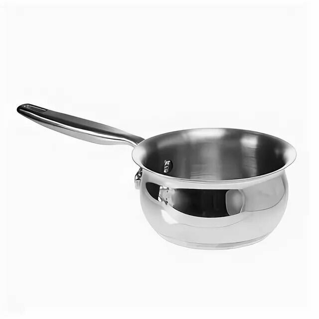 Ковш D-14см.1L. из нержавеющей стали. Производство Италия Labond. Без инд. упаковки.