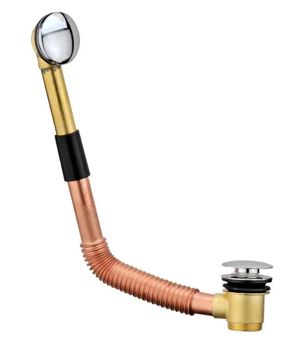 Обвязка для ванны KorDi с слив-переливом для стандартных ванн с механизмом "Клик-Клак"