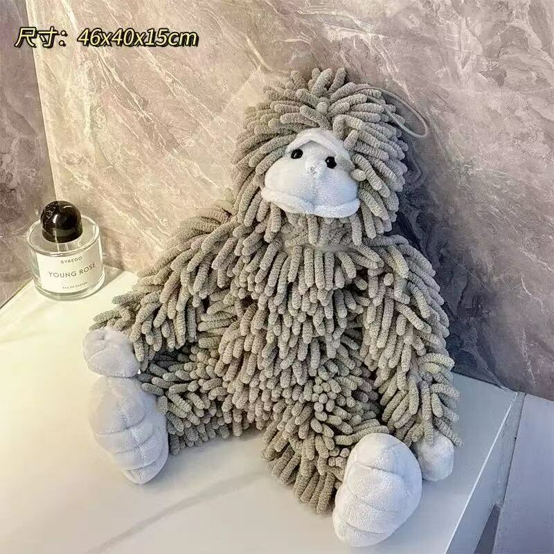 <Подвесное милое мультяшное полотенце для рук> Синель, супервпитывающий, полотенце