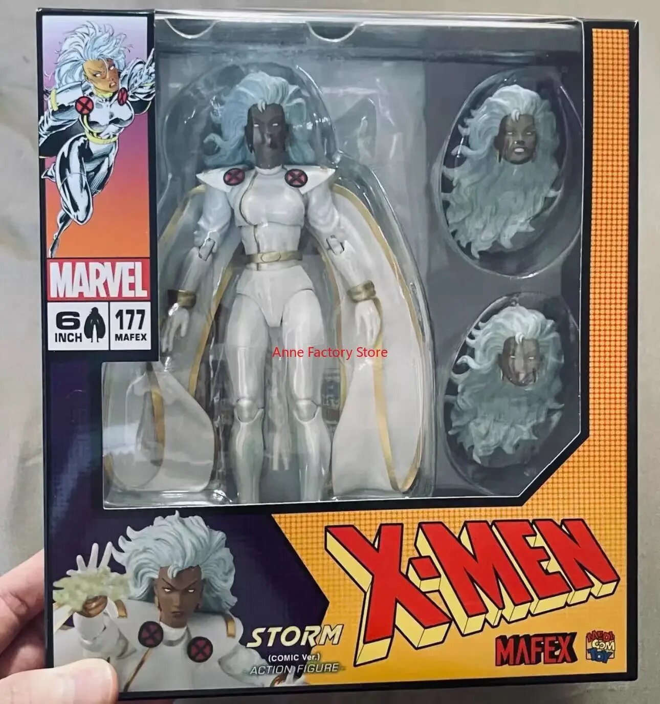Оригинальный Mafex 177, Mafex Storm Comic Ver X-men, в наличии, коллекция аниме, фигурки, модель игрушки, подарки