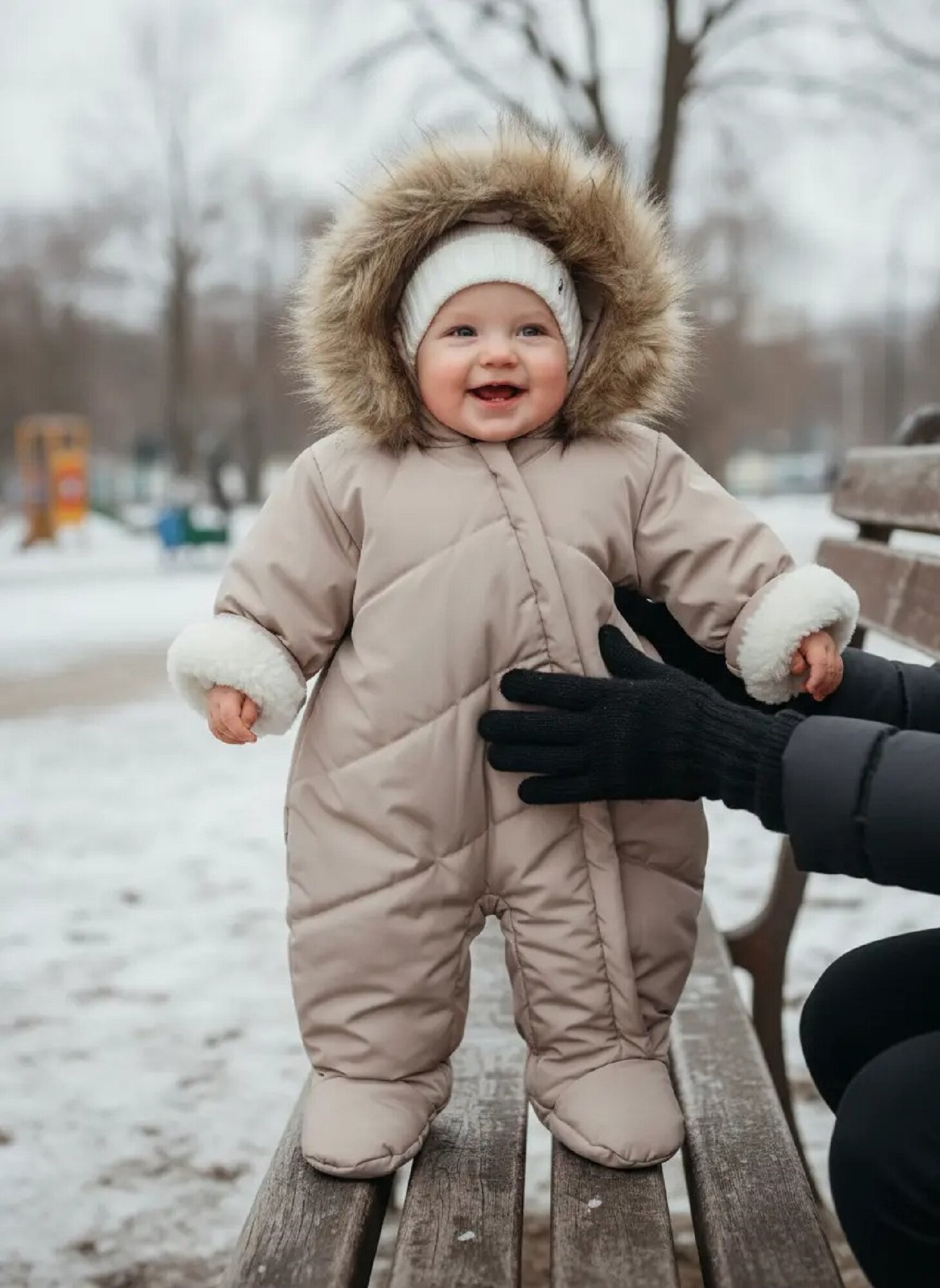 Комбинезон-трансформер зима