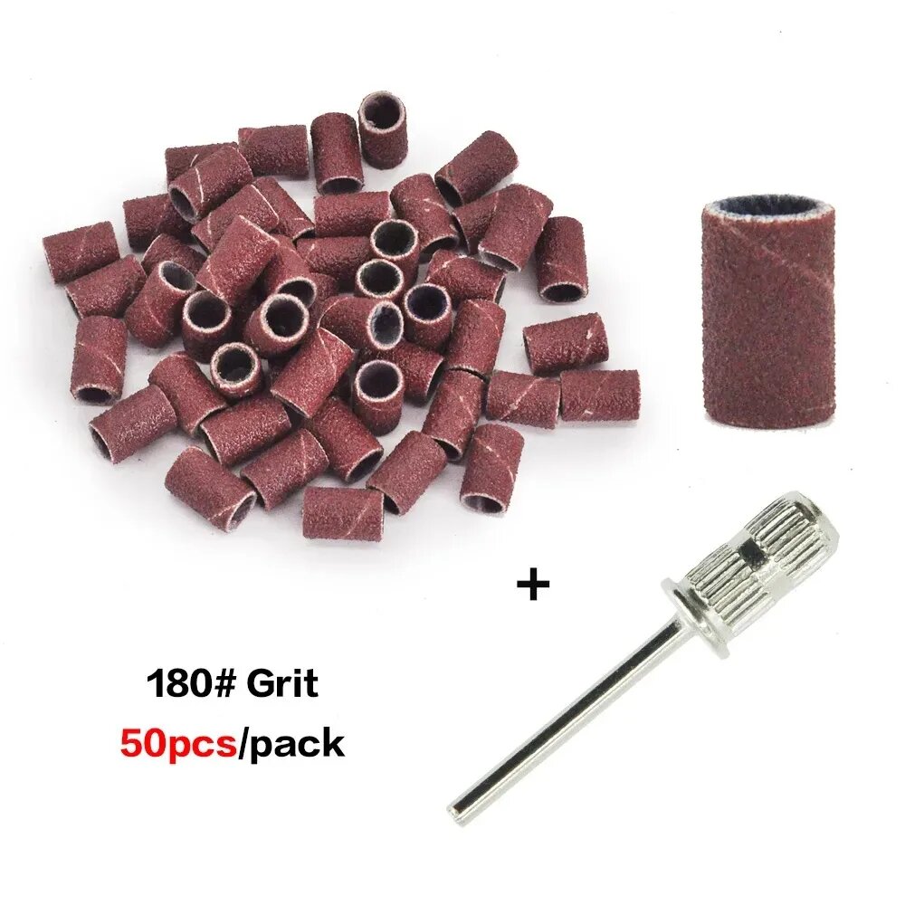 Шлифовальный комплект карборунд 80/120/180 Grit для Dremel 50Pcs-180-rod