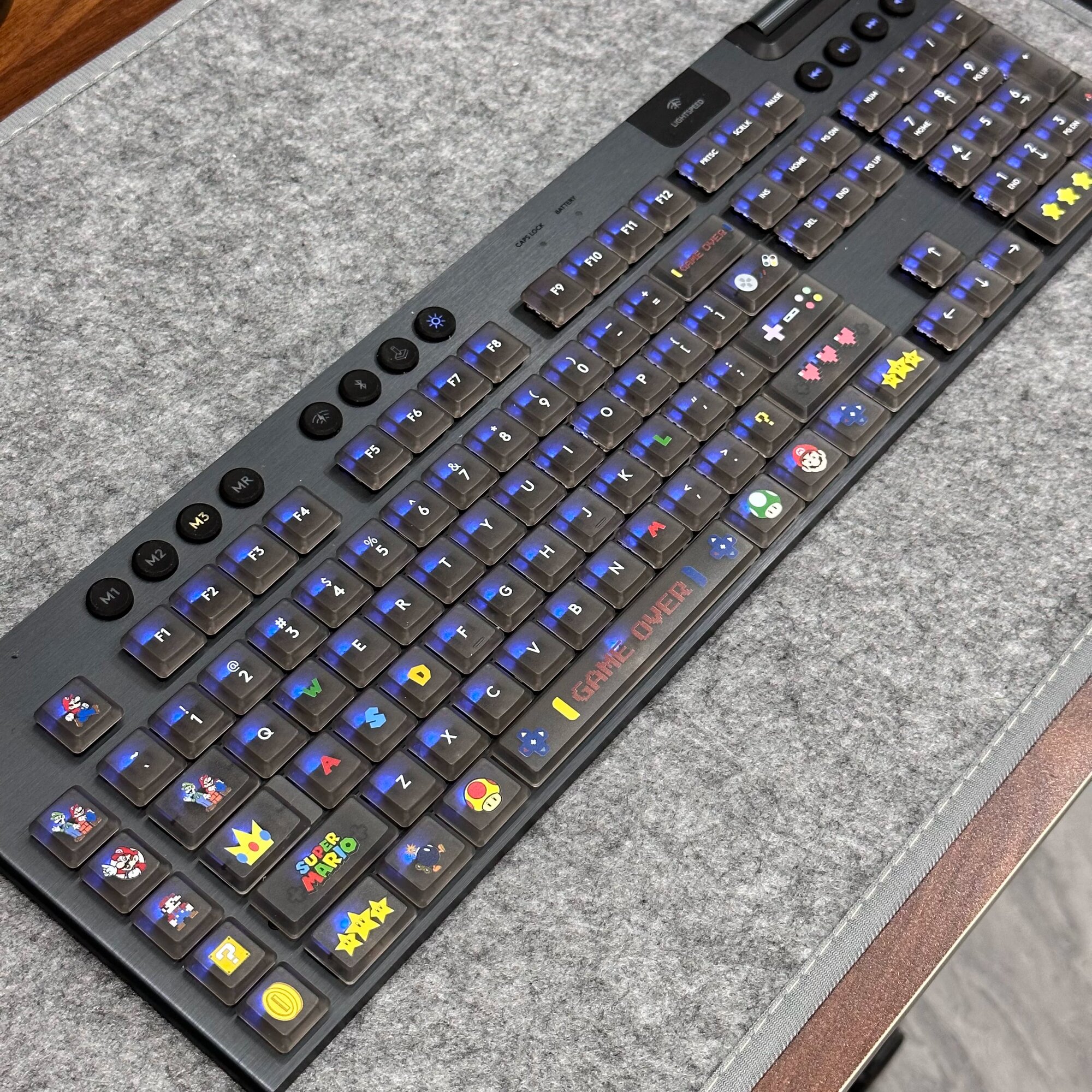 Новые кейкапы G913TKL из материала PBT для G913, G915, G813, G815, G915TKL с подсветкой, для офисного использования