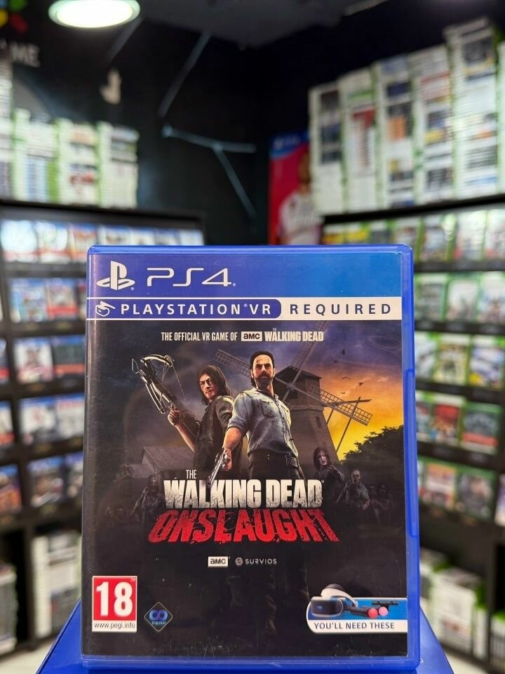 Игра The Walking Dead Onslaught VR PS4 (Box)