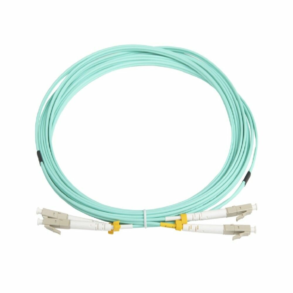 Hyperline Патч-корд волоконно-оптический (шнур) MM 50-125(OM3), LC-LC, duplex, 10G-40G, LSZH, 5 м