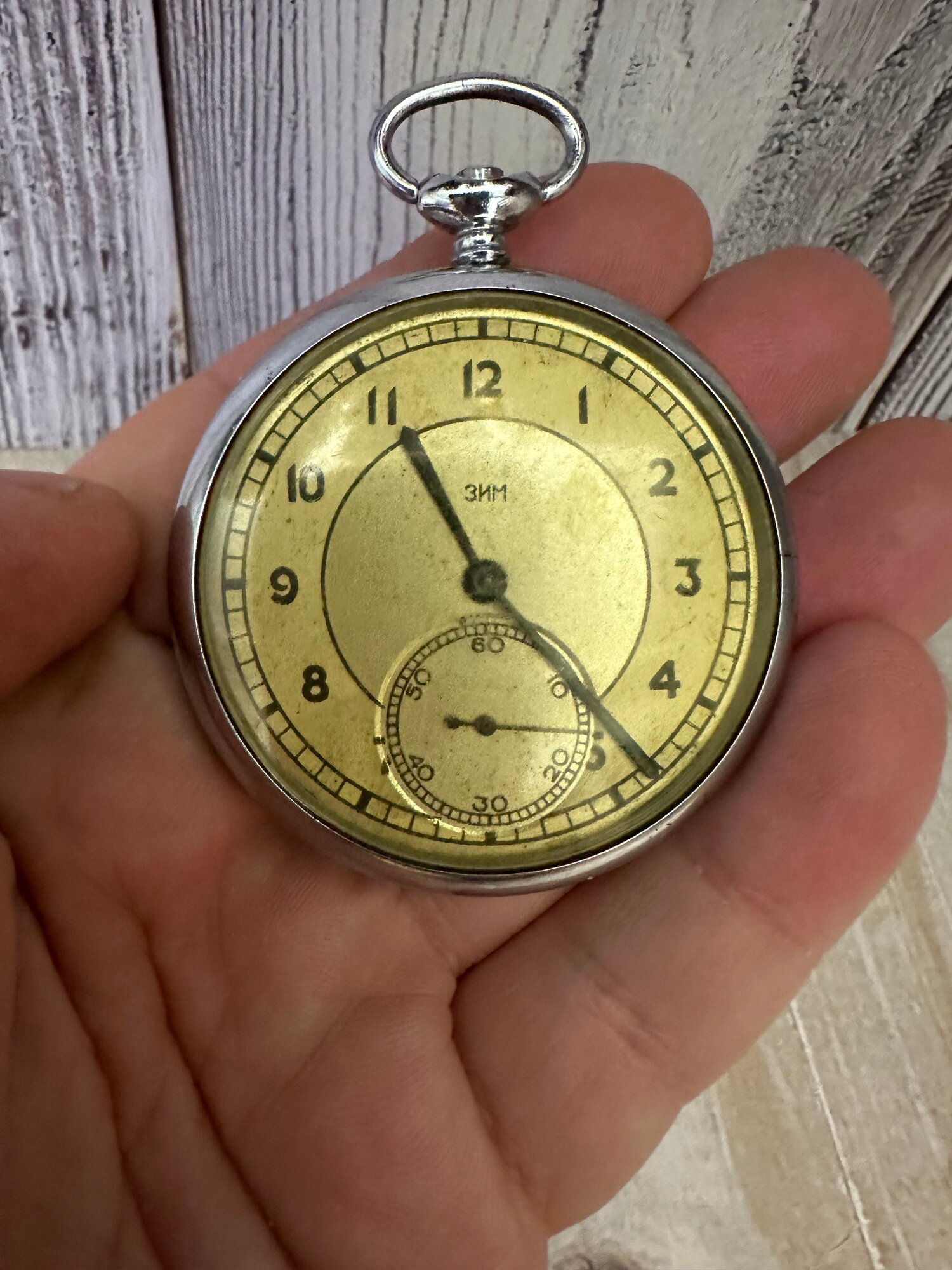 Карманные часы Зим ссср 60 годы механика редкие великолепные в работу