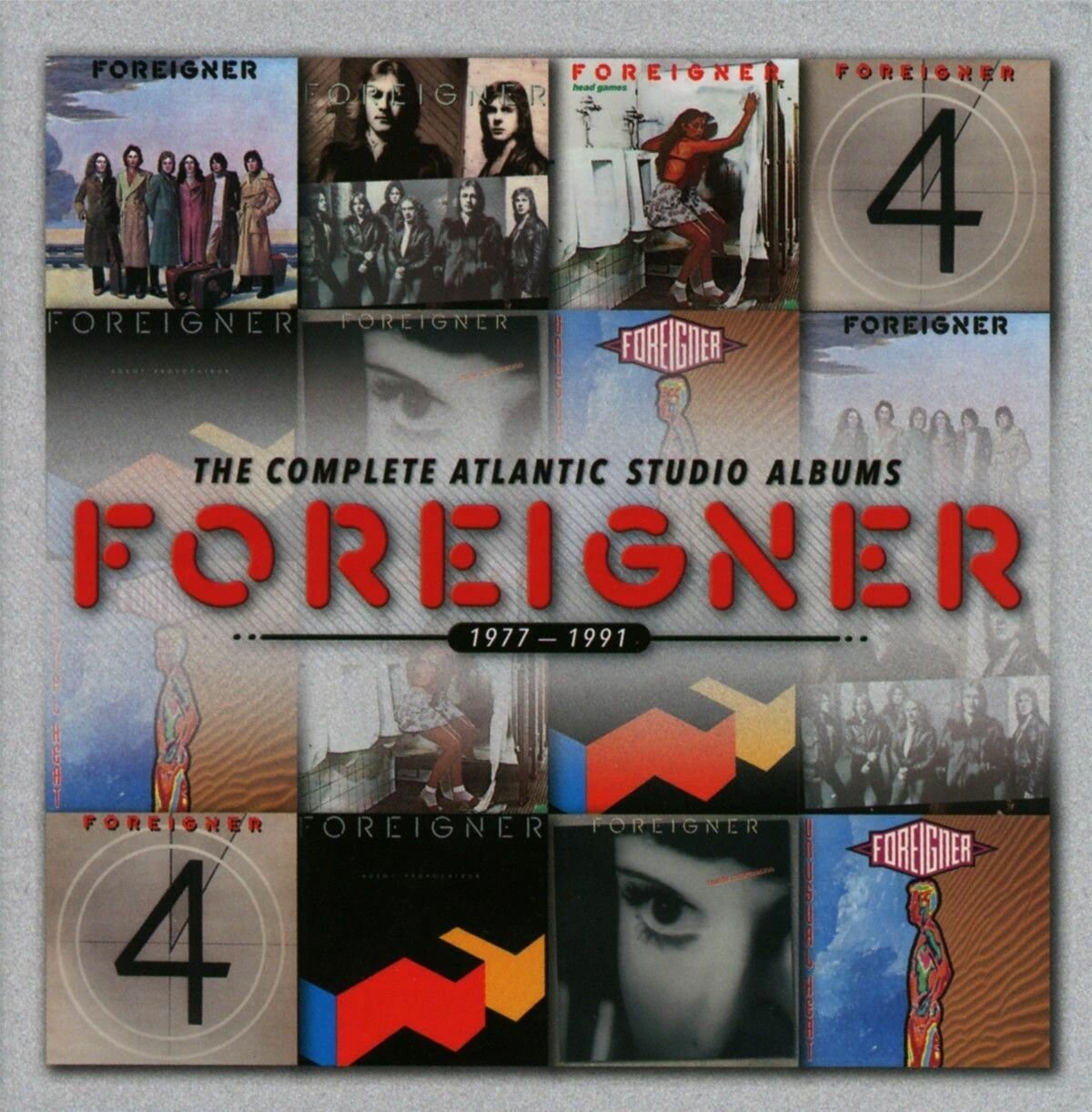 Foreigner: Complete Atlantic Studio Albums 1977-1991 (7CD), 2014, Atlantic, Box Диск Музыкальный