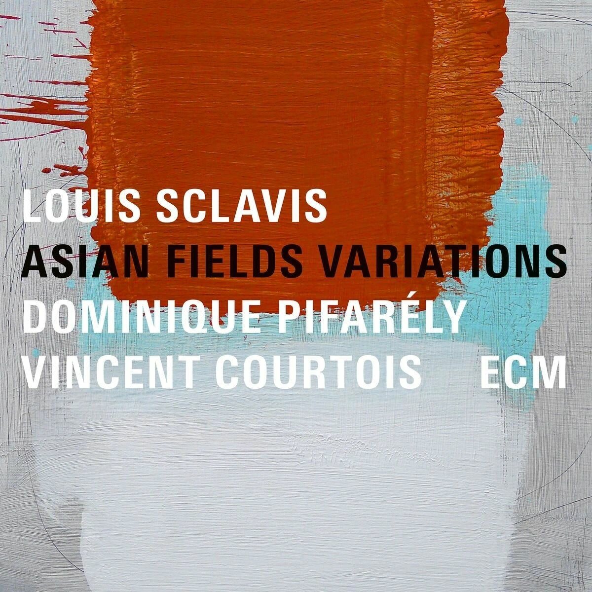 CD диск Louis Sclavis, Dominique Pifarely, Vincent Courtois - Asian Fields Variations (CD) 2017, Jewel case