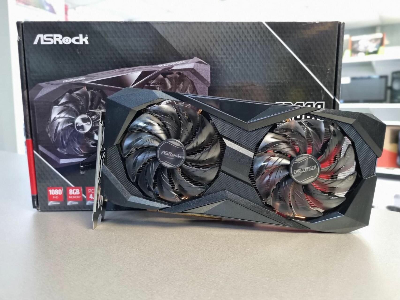 Видеокарта ASRock AMD Radeon RX 6600 Challenger D RX6600 CLD 8G