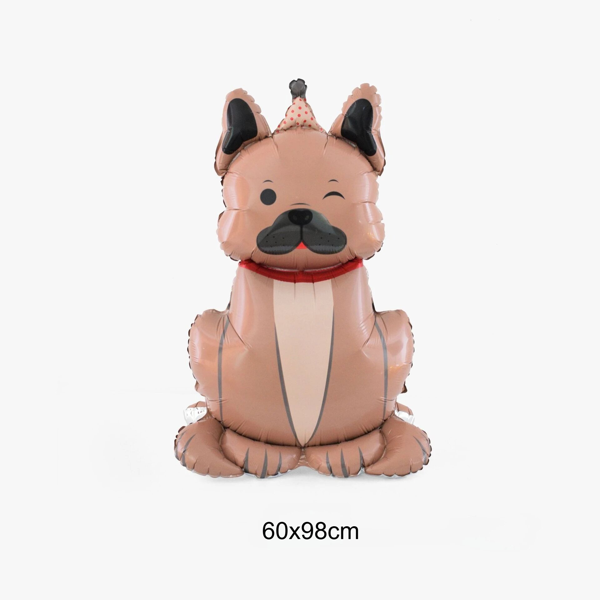 Коричневый 3D шар-собака, 60x98 см, Color: B
