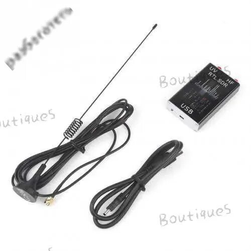 Широкополосный USB радиоприемник RTL-SDR 100khz-1.7 GHz радиосканер