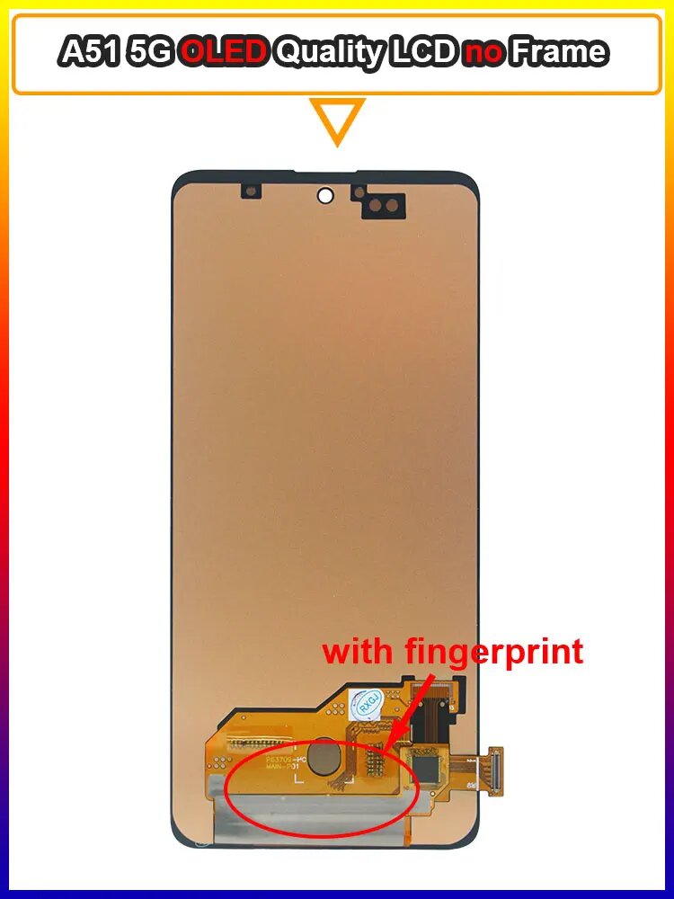 Экран A516 AMOLED для Samsung Galaxy A51 5G A516 A516F, ЖК-дисплей, сенсорный экран, OLED no Frame