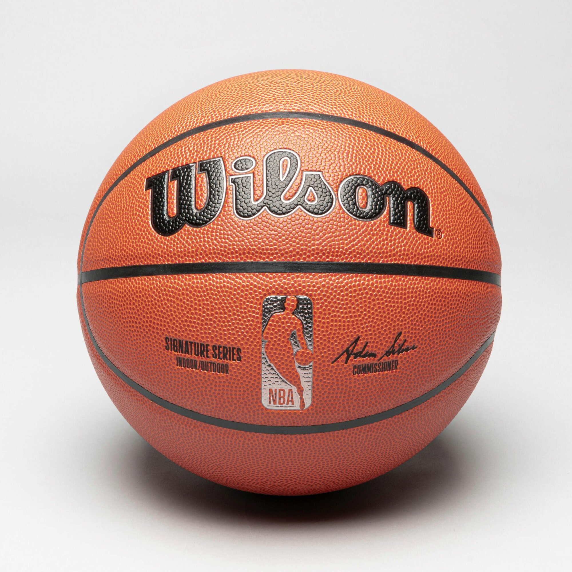 Баскетбольные Wilson Signature Series NBA размер 7, Decathlon, Цвет: 0, Размер: 7