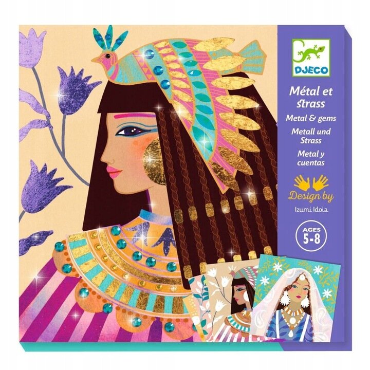 Набор для творчества Djeco - Набор для создания картин с переводной фольгой - DJ09527