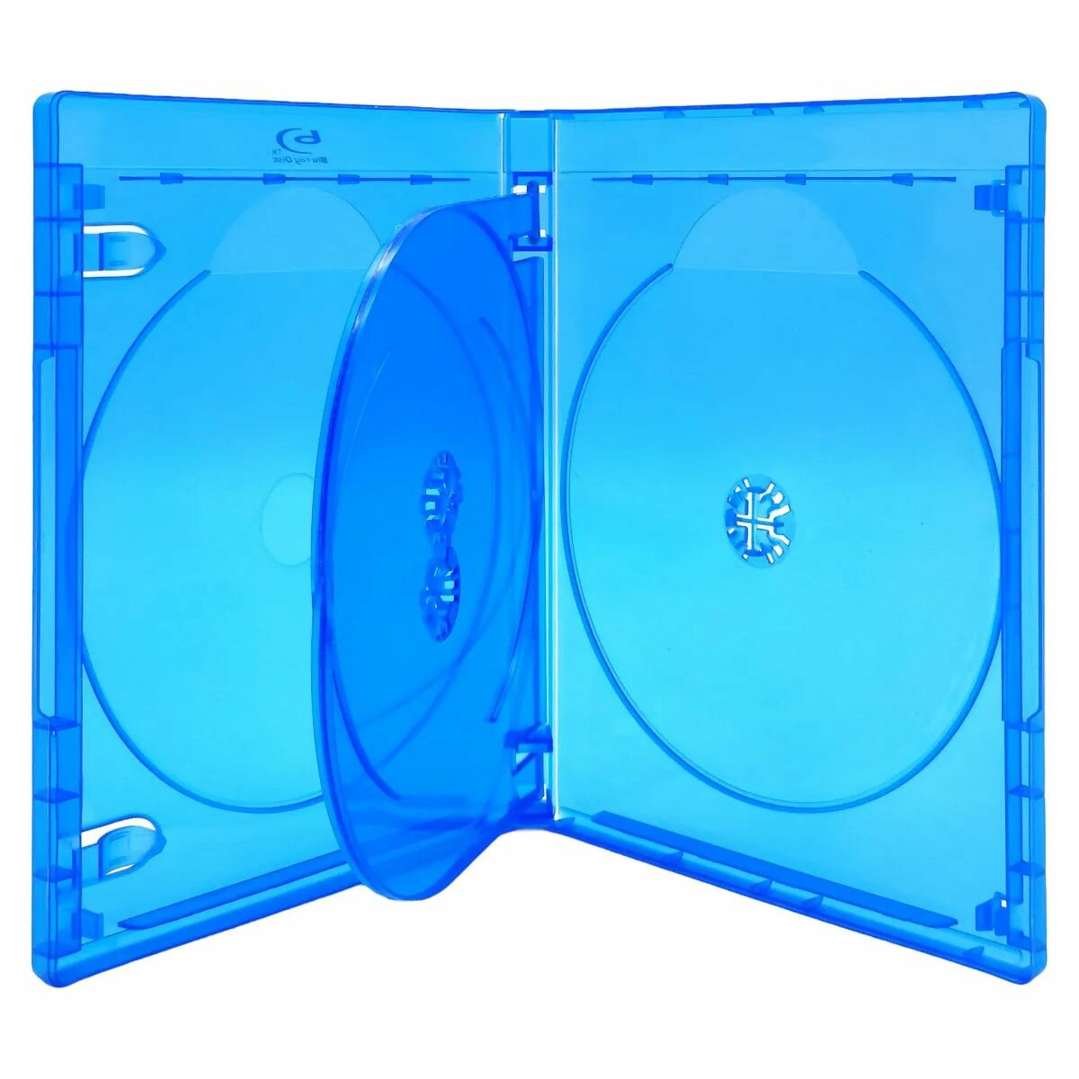 Коробка Blu-ray box на 3 диска / Бокс BluRay / Футляр для BD диска, 14мм, 1 штукa