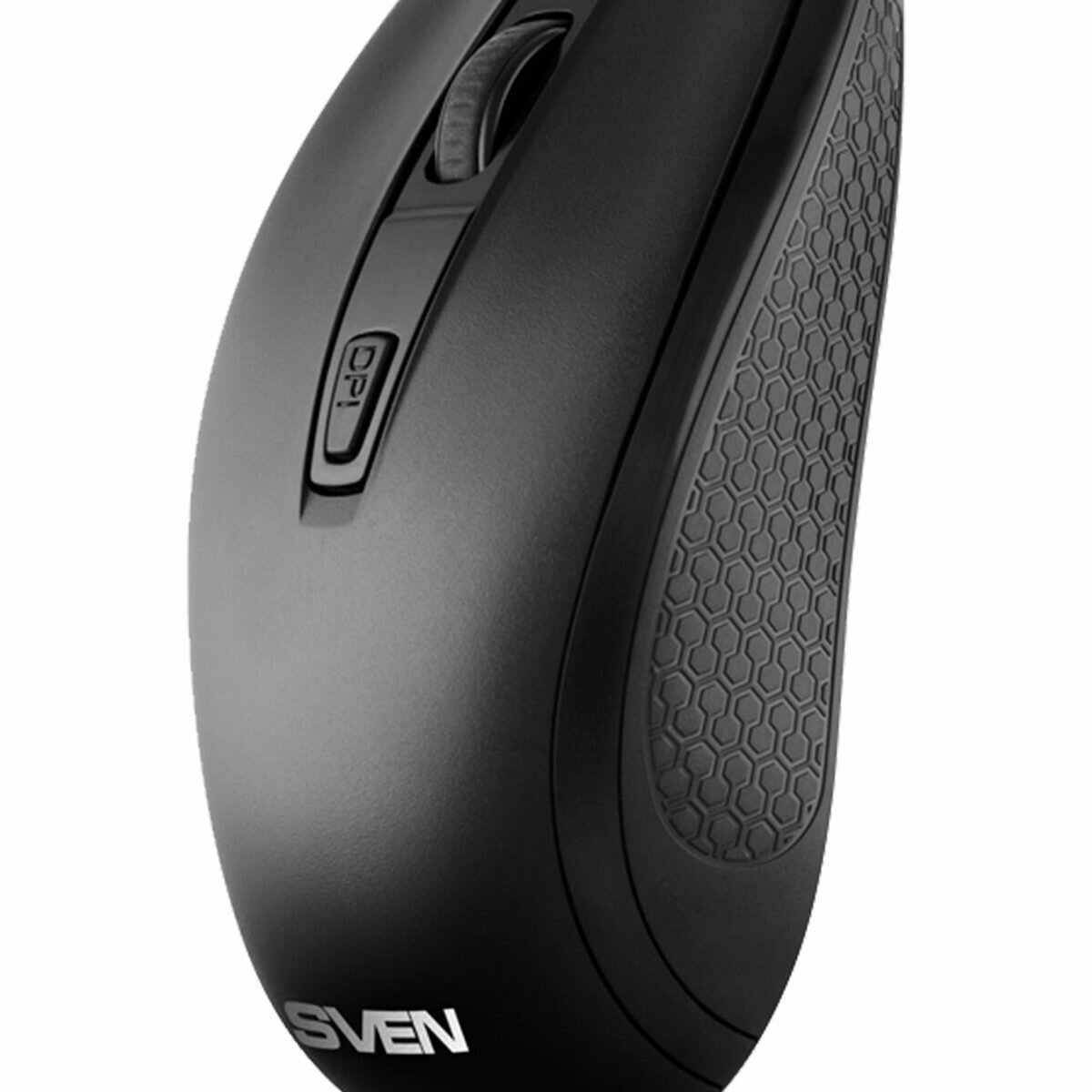 Мышь оптическая беспроводная SVEN RX-220W, 3 кнопки + 1 колесо-кнопка, чёрная (SV-016227), 30шт.
