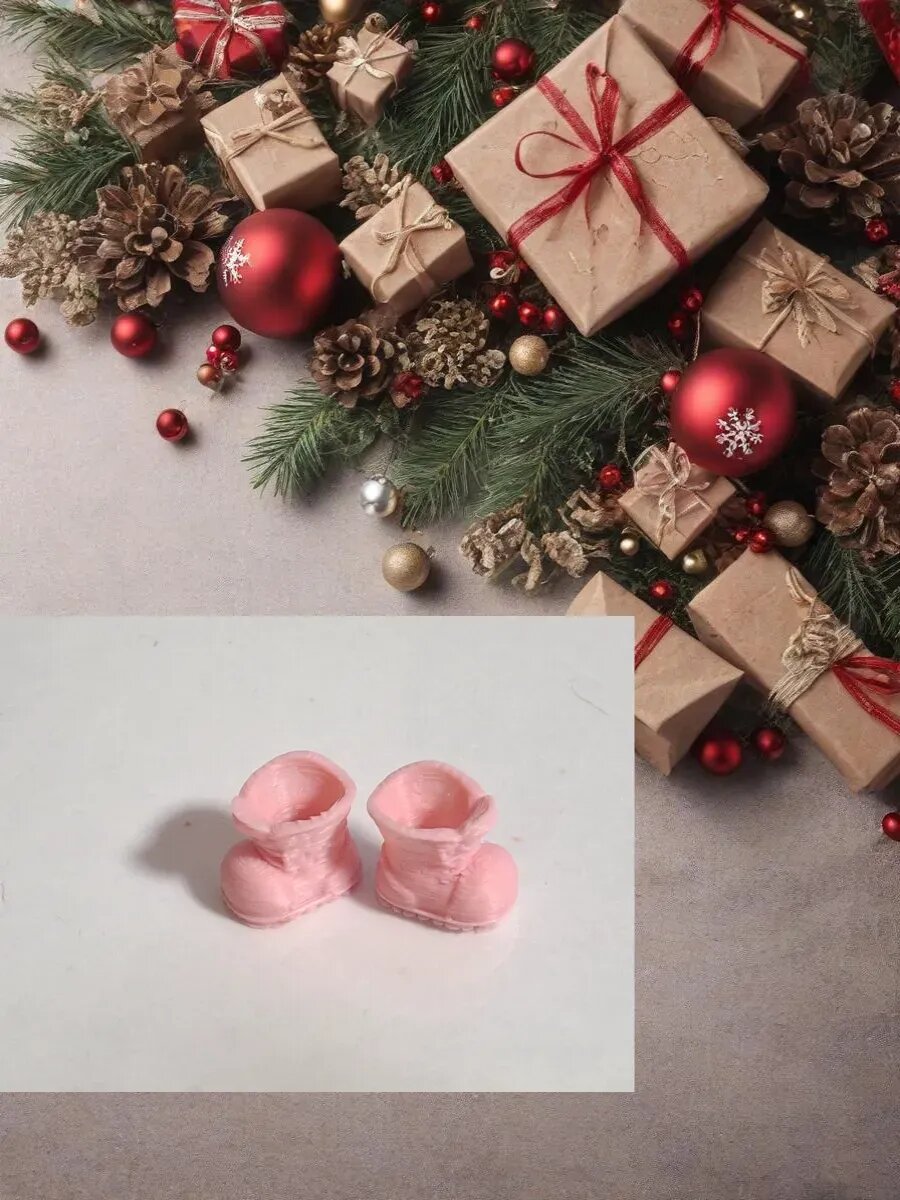 Обувь "Башмаки" - 15 мм, 1 пара для ватных игрушек