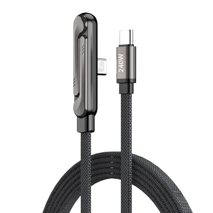 240 Вт USB-C кабель с подставкой для телефона