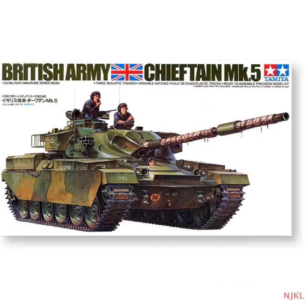 Тамия модель 1/35 по шкале 35068 британский вождь Mk.5 танк для сборки
