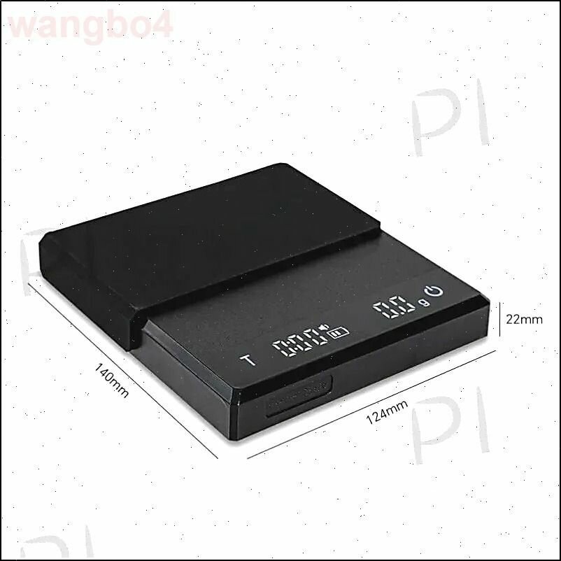 Электронные кухонные весы Cube 2.0 Coffee Scale_2, черный
