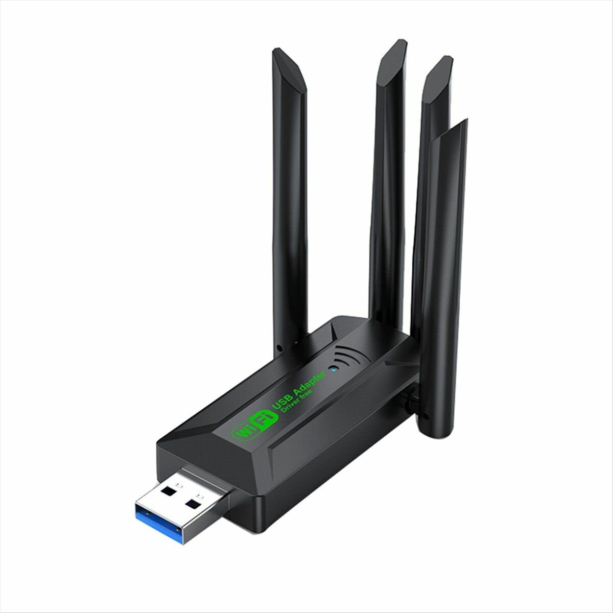 Двухдиапазонный Wi-Fi-Адаптер USB3.0 1200 Мбит/С WiFi-Адаптер С 4 Антеннами