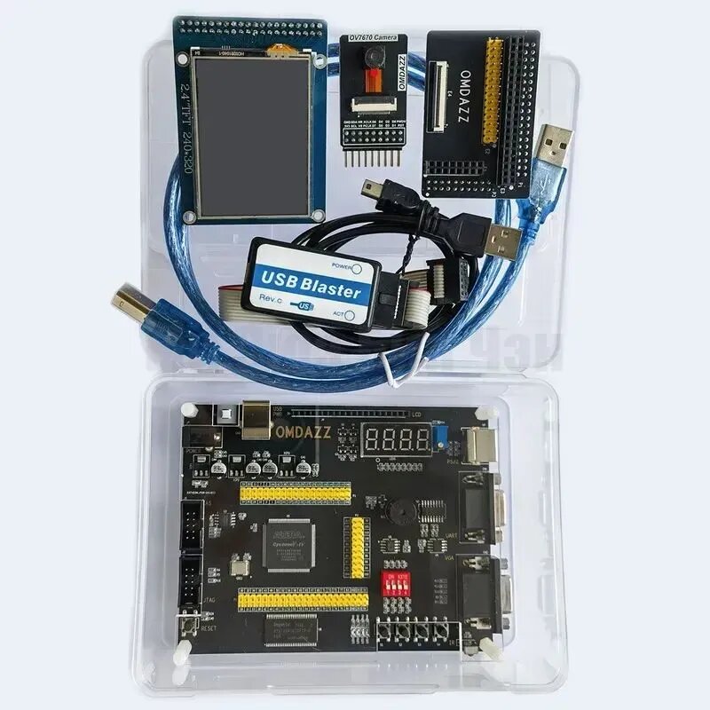 Образовательный набор DIY Kit, Altera CycloneIV EP4CE6 FPGA PCB Demo Board с VGA LCD OV7670 PS2