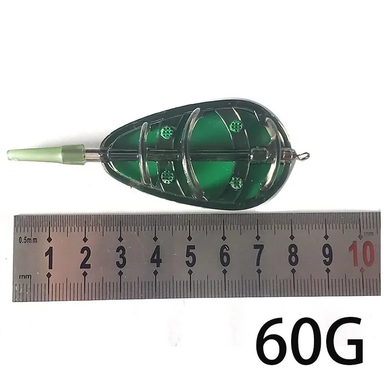 TAKEDO Метатель приманки для ловли карпа 20-100 г Изумрудный, 60g