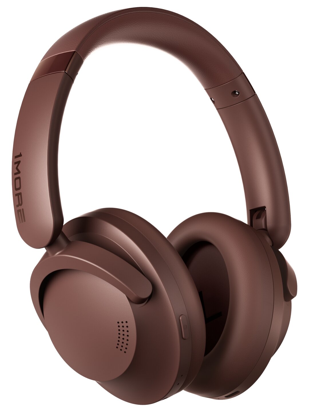 1MORE Наушники беспроводные SonoFlow PRO HQ51, активное шумоподавление ANC, LDAC, Bluetooth 5.4 IPX5 большие, коричневый