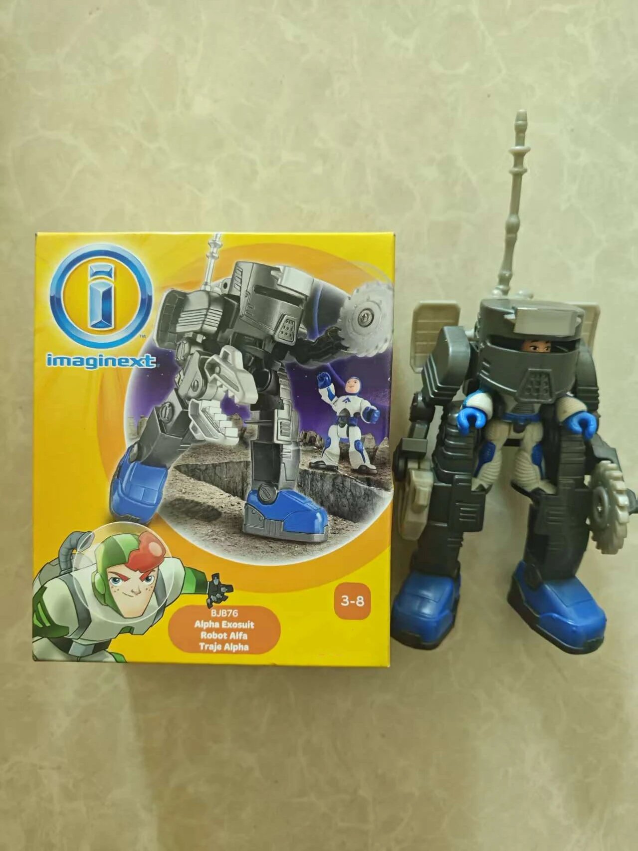 IMAGINEXT ALPHA EXOSUIT COMPLETE SET роботы — фото 1