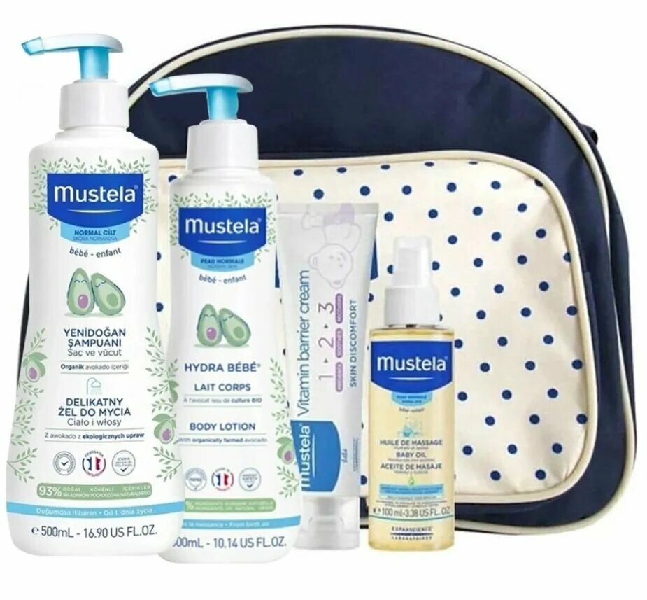 Mustela Набор средств для гигиены 1000 мл
