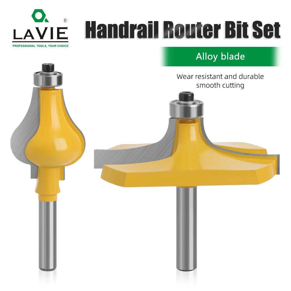 Фрезы LAVIE 2 шт, 8 мм, для подлокотников и поручней