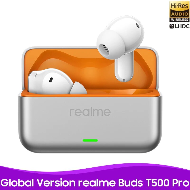 Realme Buds T500 Pro Беспроводные наушники Orange Mint