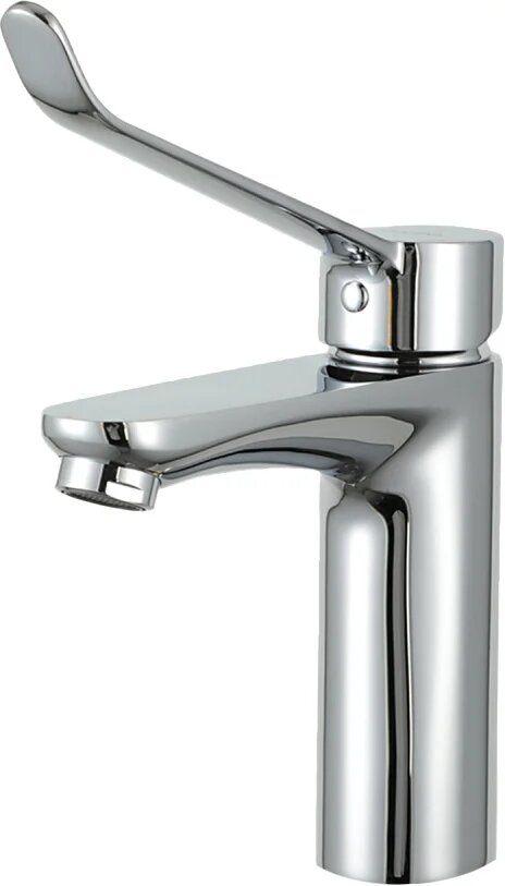 Смеситель для раковины Gappo G21 G1021 хром, глянцевый, кран для ванной в раковину, из латуни, рычажный, с керамическим картриджем, для инвалидов