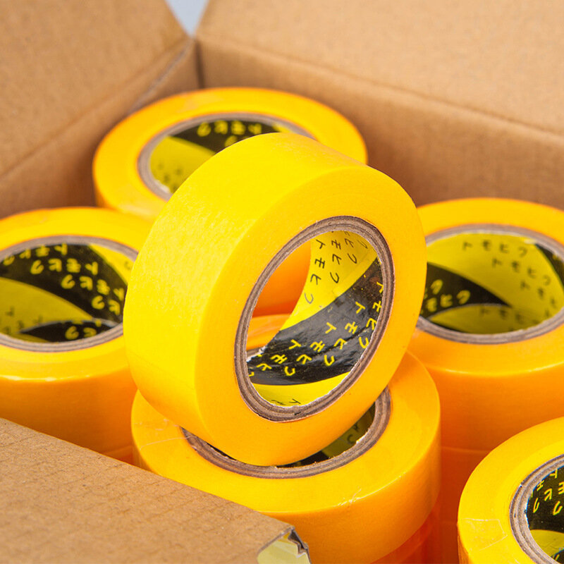 2026 Индивидуальная бумажная лента васи, маскировочная бумага, бумага для разделения цветов для покраски и декорирования наружных стен, термостойкая, ультратонкая 7388