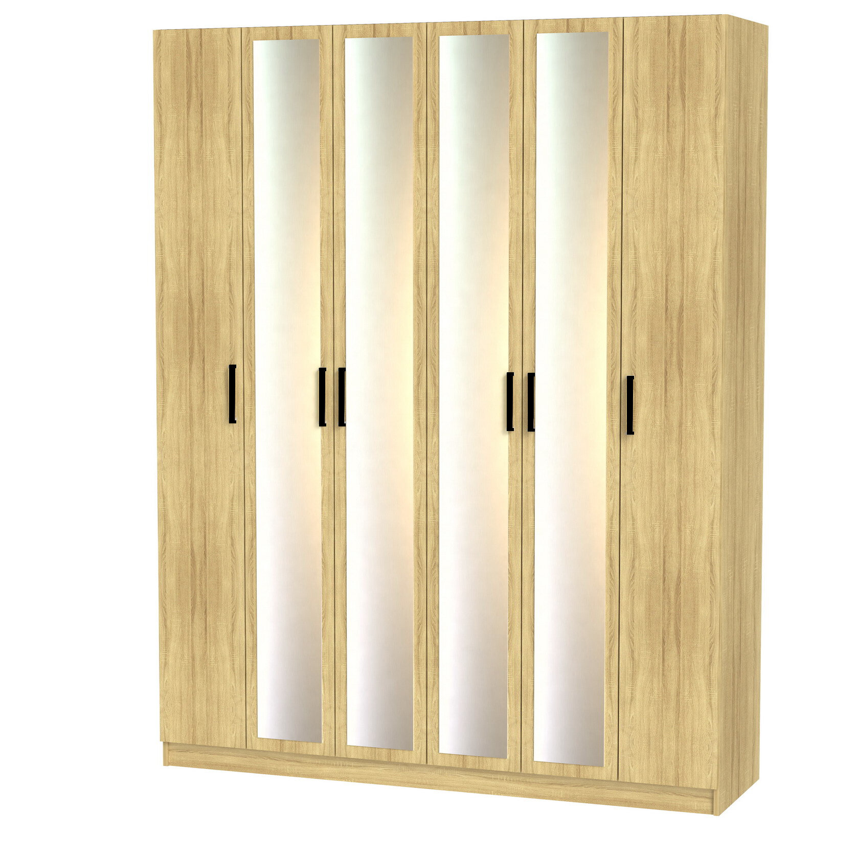 Шкаф-пенал для одежды Феникс М-16 180/210/52 Дуб сонома