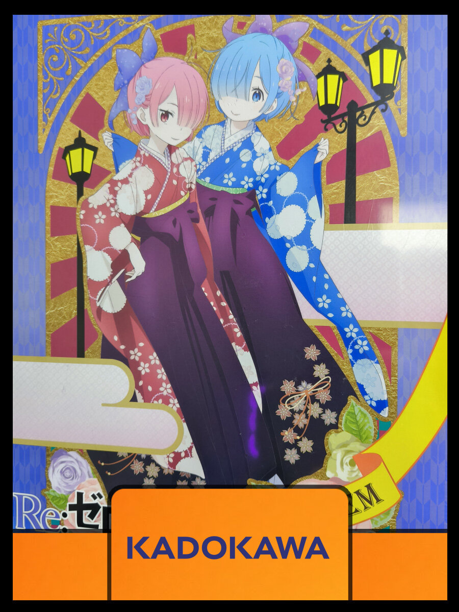 Оригинальный пазл из Японии по аниме Re: ZERO 1000 деталей 75х50