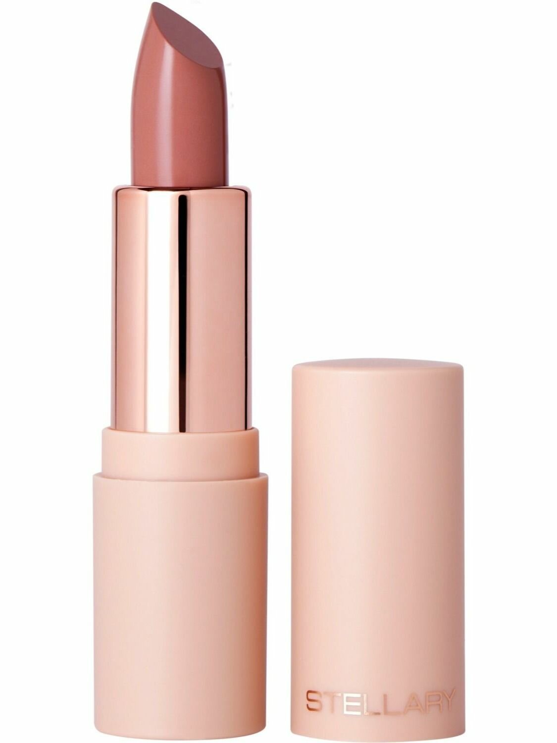 Stellary Hydrating lipstick Cult Увлажняющая помада для губ 03 Светло-бежевый, с гиалуроновой кислотой, мягкая текстура для защиты от сухости и шелушения, 4 г