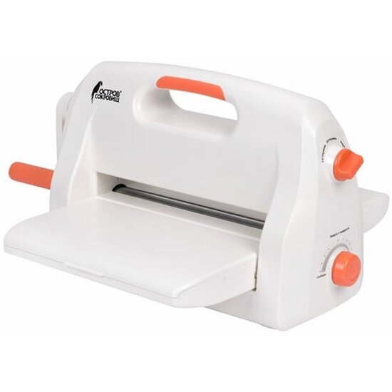 Машинка для вырубки и тиснения Остров Сокровищ 210х300 мм с инструментами "ОС-4", формат А4, 860-102-519