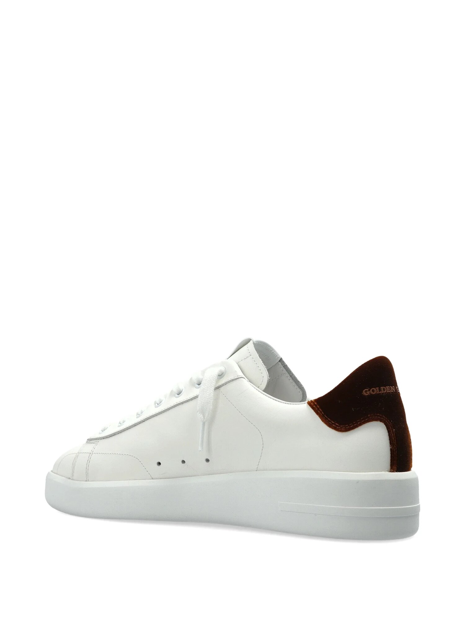 Кроссовки Golden Goose Star appliqué leather sneakers, размер 43, белый — фото 1