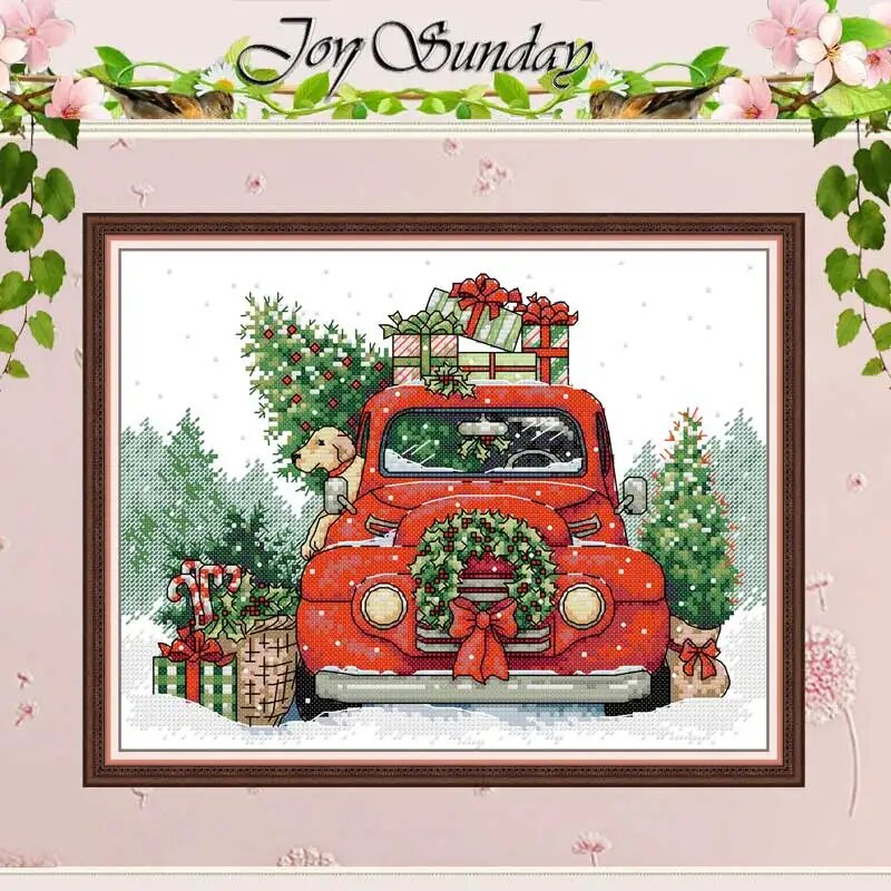 Набор для вышивки крестом Joy Sunday 11CT picture printed